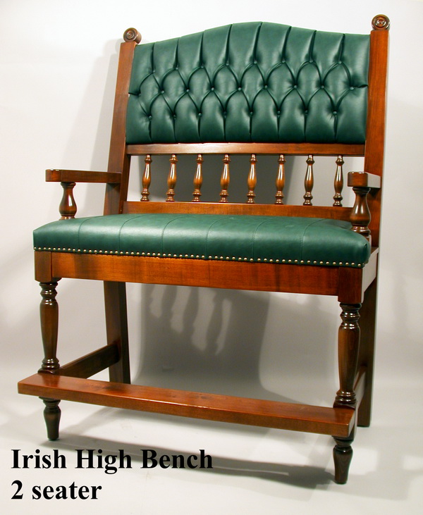 Irish High Bench 2 seater - West Bros Frame & Chair